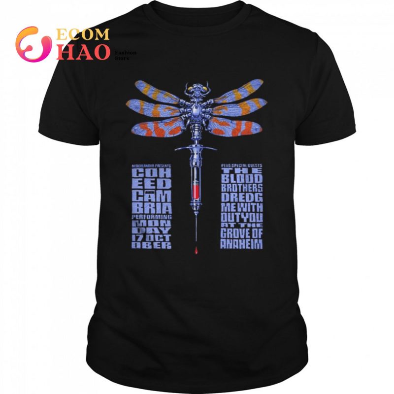 Monday Lyrics Cohed Coheed And Cambria shirt - Ecomhao Store