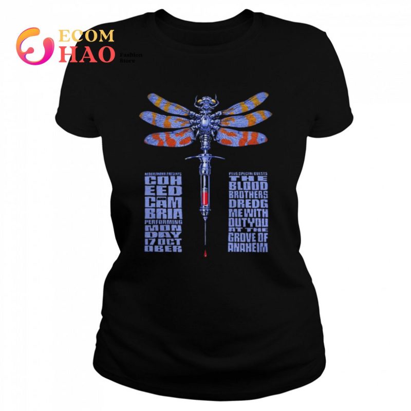 Monday Lyrics Cohed Coheed And Cambria shirt - Ecomhao Store