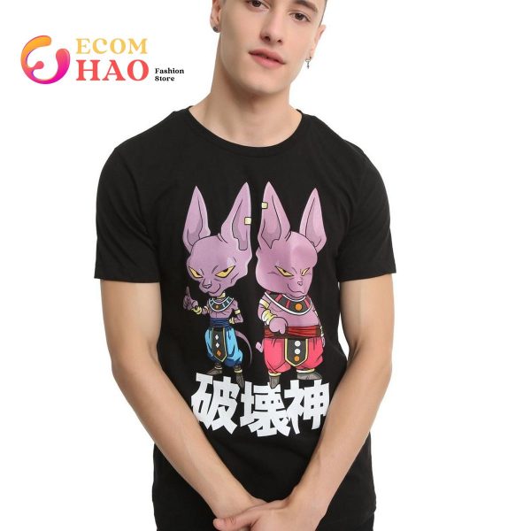 Dragon Ball Super Beerus And Champa T-Shirt - Ecomhao Store
