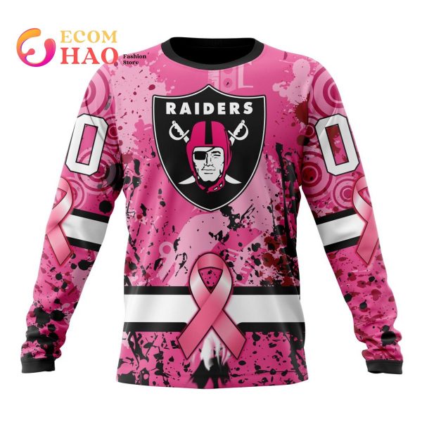 NFL Las Vegas Raiders Specialized Design I Pink I Can! In October We ...