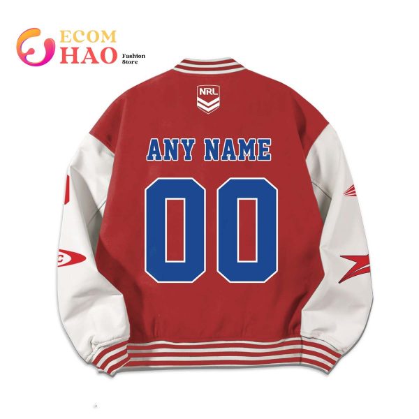 NRL 3D Premium Baseball Jacket The Dolphins - Ecomhao Store