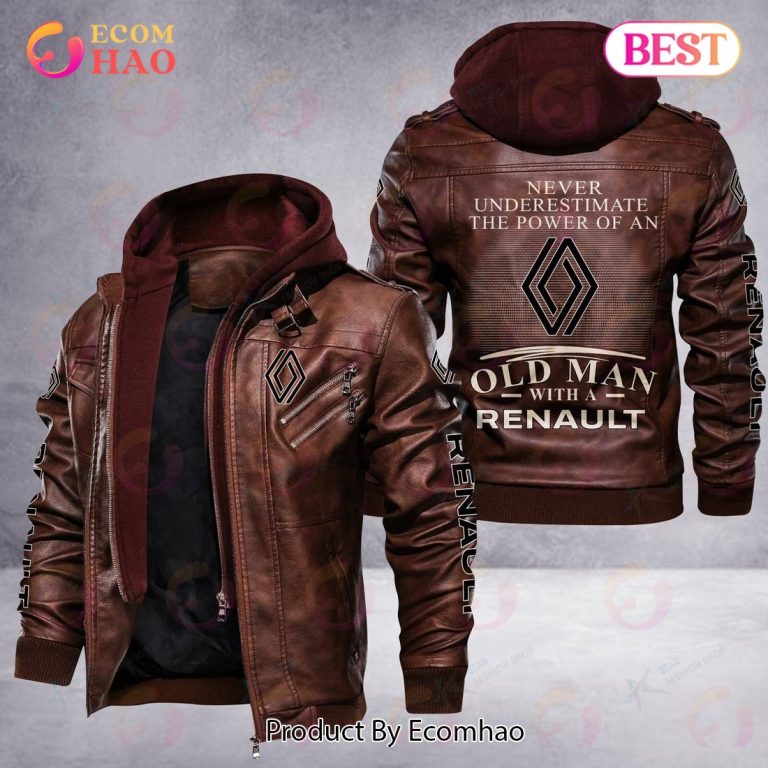 Renault Leather Jacket - Ecomhao Store