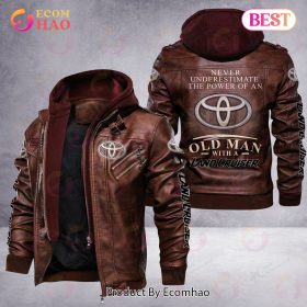 Toyota Land Cruiser Leather Jacket - Ecomhao Store