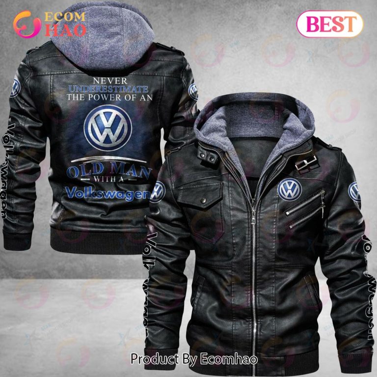Volkswagen Leather Jacket - Ecomhao Store