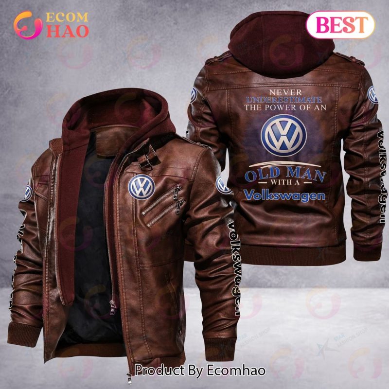 Volkswagen Leather Jacket - Ecomhao Store