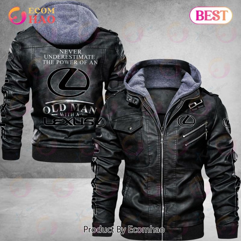 Lexus Leather Jacket - Ecomhao Store