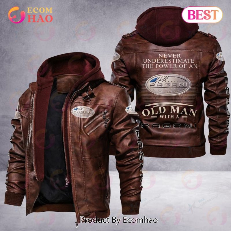 Pagani Leather Jacket - Ecomhao Store