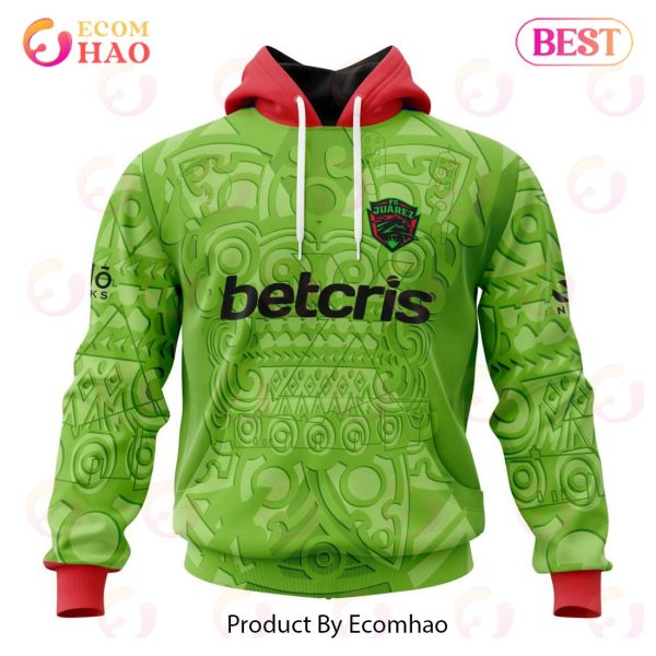 LIGA MX FC Juarez Home Kits 2022 2023 3D Hoodie - Ecomhao Store