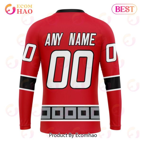 NHL Carolina Hurricanes Reverse Retro Kits 2022 3D Hoodie - Ecomhao Store