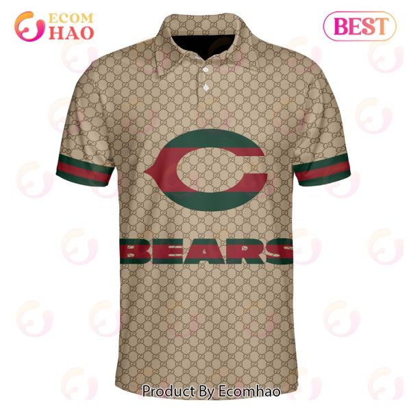 NFL Bears Specialized Design In GC Style 3D Gucci Hoodie - Ecomhao Store