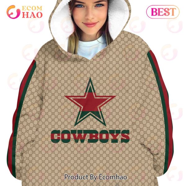 NFL Cowboys Specialized Design In GC Style 3D Gucci Hoodie - Ecomhao Store