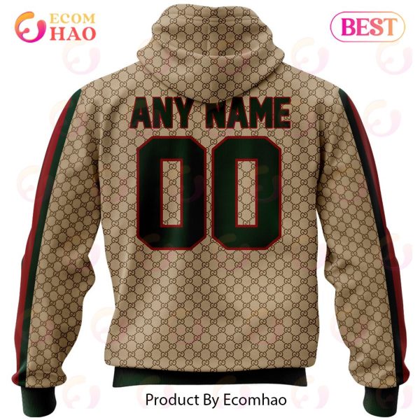 NFL Dolphins Specialized Design In GC Style 3D Gucci Hoodie - Ecomhao Store