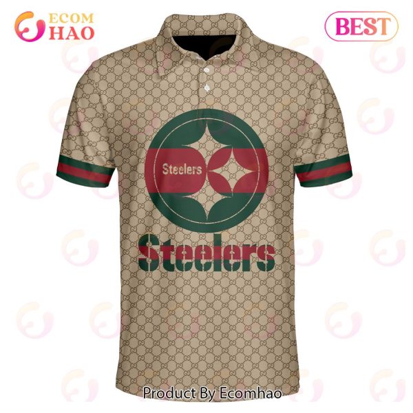 NFL Steelers Specialized Design In GC Style 3D Gucci Hoodie - Ecomhao Store