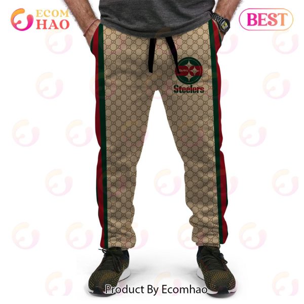 NFL Steelers Specialized Design In GC Style 3D Gucci Hoodie - Ecomhao Store