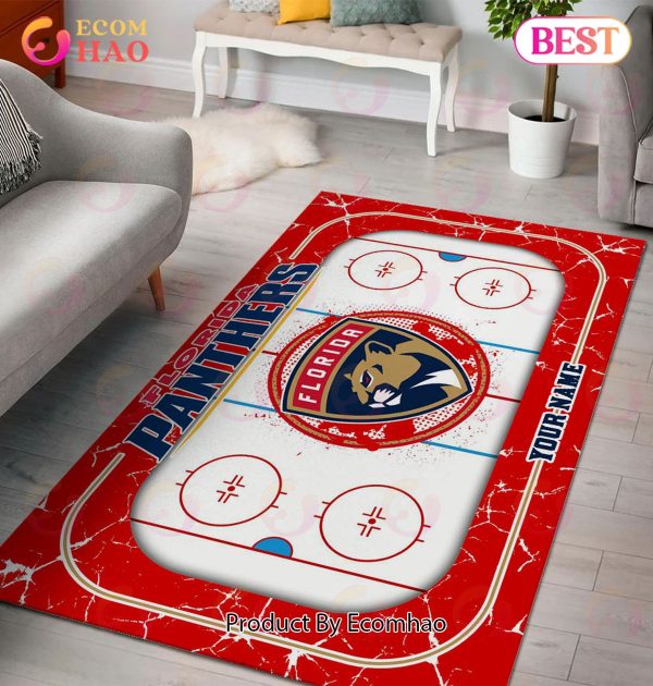 Personalized NHL Florida Panthers Rug Carpet Perfect Gift - Ecomhao Store