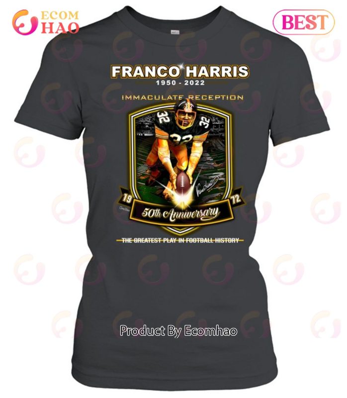 Franco Harris 1950 - 2022 Immaculate Reception 50th Anniversary The ...