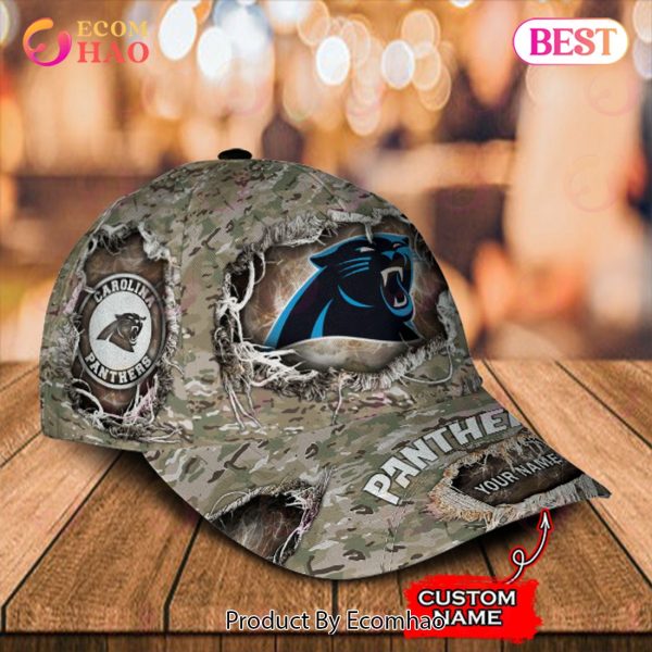 NFL Carolina Panthers Cap Classic Custom Name - Ecomhao Store