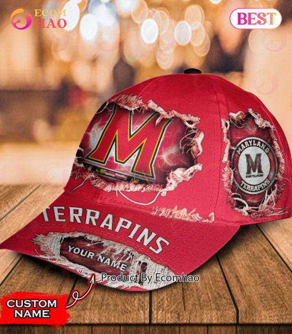 NCAA Maryland Terrapins Cap Custom Name - Ecomhao Store