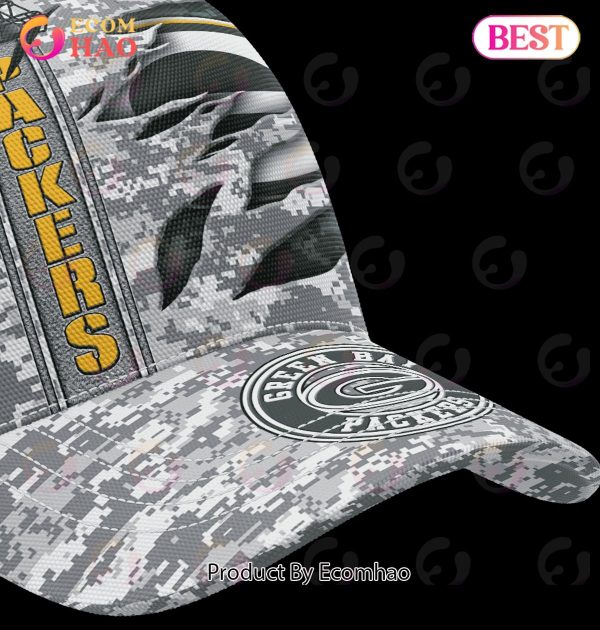 NFL Green Bay Packers Camo US Cap - Ecomhao Store