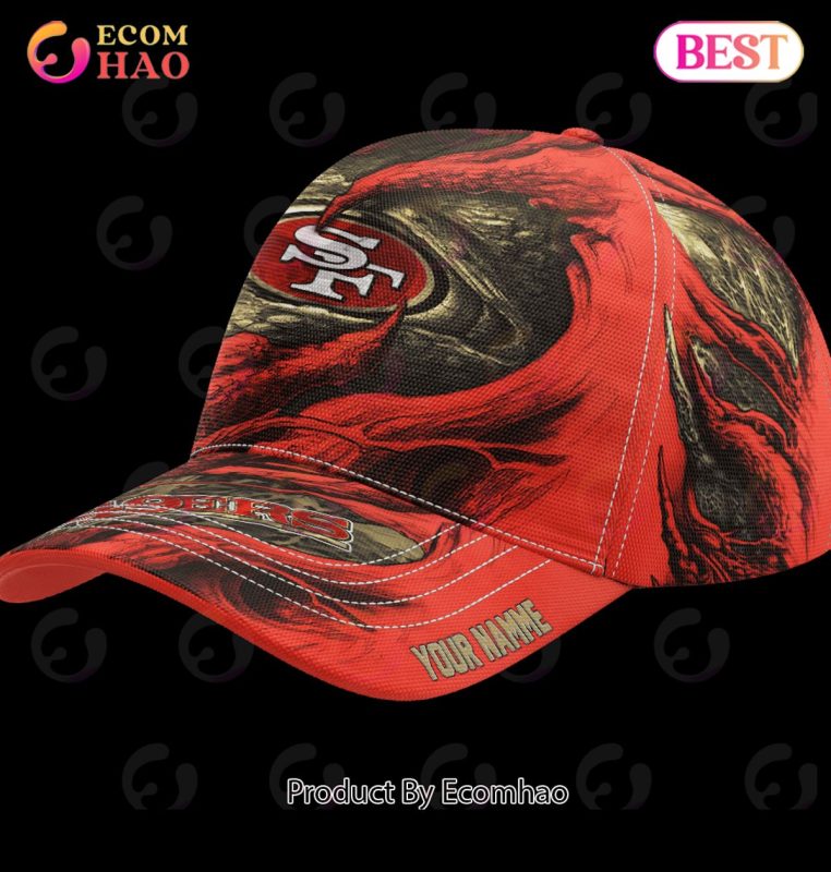 NFL San Francisco 49ers Demon Eyes Cap - Ecomhao Store