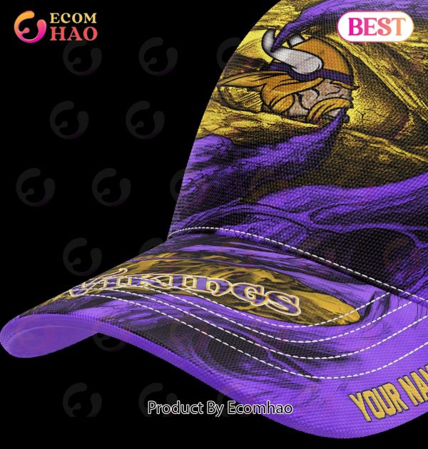 NFL Minnesota Vikings Demon Eyes Cap - Ecomhao Store