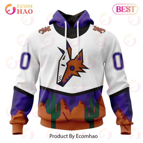 NHL Arizona Coyotes Special Reverse Retro Redesign 3D Hoodie - Ecomhao ...