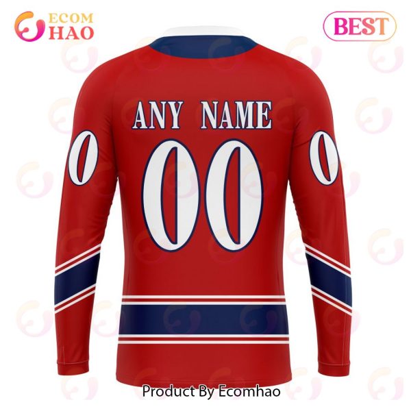 NHL Washington Capitals Special Reverse Retro Redesign 3D Hoodie ...