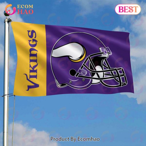 NFL Minnesota Vikings Classic Style Flag - Ecomhao Store