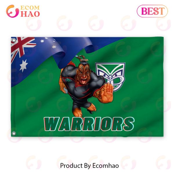 NRL New Zealand Warriors 3D Flag - Ecomhao Store