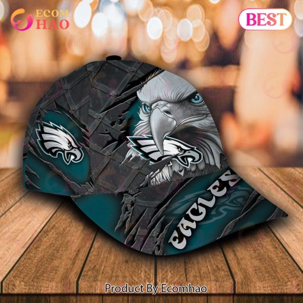 NFL Philadelphia Eagles Special Eagle Bird Design Cap Custom Name ...