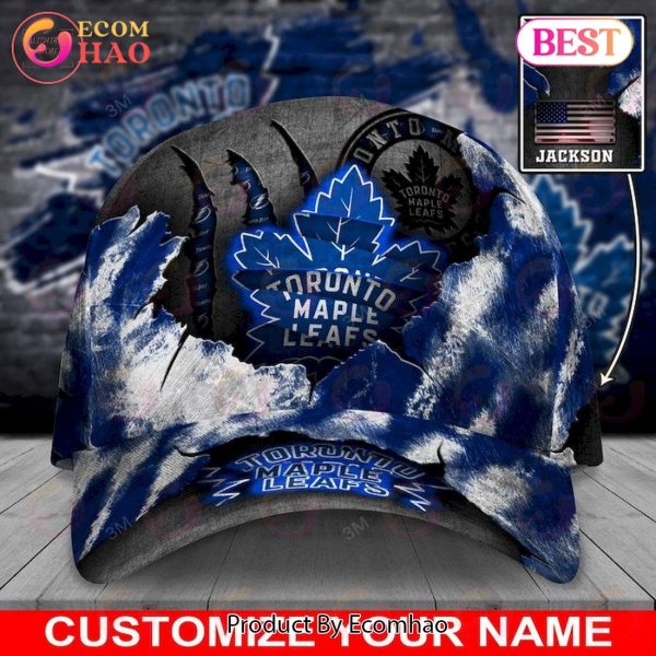 Custom Name NHL Toronto Maple Leafs Skull Cap - Ecomhao Store