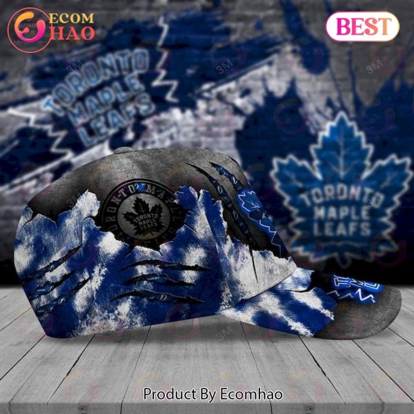 Custom Name NHL Toronto Maple Leafs Skull Cap - Ecomhao Store