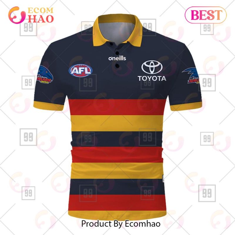 Personalized 2023 AFL Adelaide Crows Jerseys Polo Shirt - Ecomhao Store