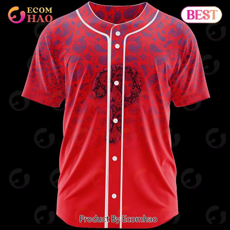 MLB Philadelphia Phillies Paisley Pattern Jersey LIMITED EDITION ...