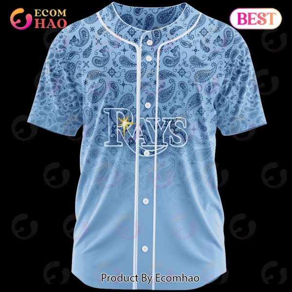 MLB Tampa Bay Rays Paisley Pattern Jersey LIMITED EDITION - Ecomhao Store