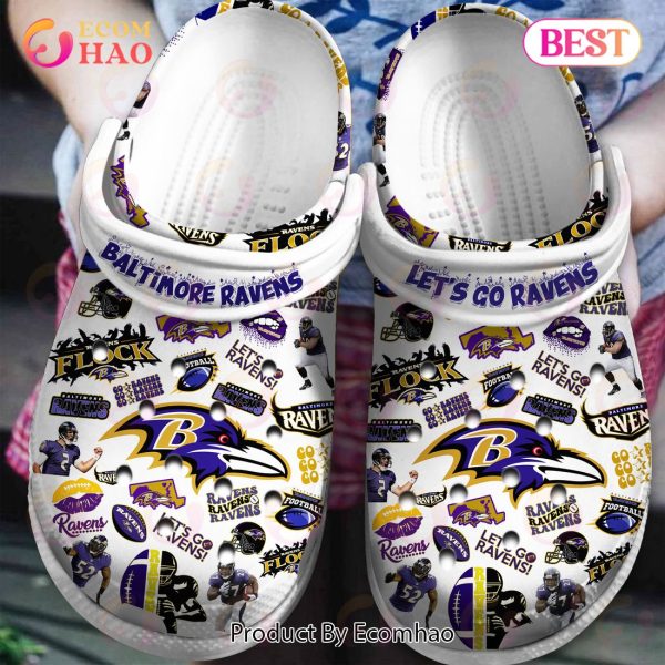 NFL Baltimore Ravens Premium Clogs - Ecomhao Store