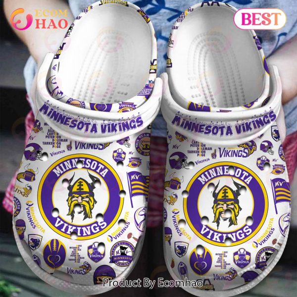 NFL Minnesota Vikings Premium Clogs - Ecomhao Store