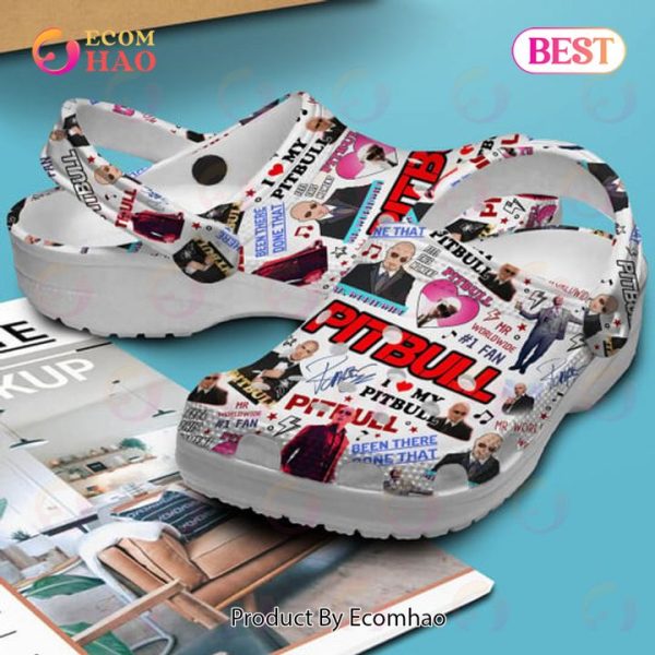 PREMIUM Pitbull Mr. Worldwide Clogs, Crocs - Ecomhao Store