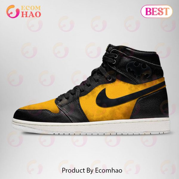PREMIUM DC Justice League Batman Air Jordan 1, Hightop - PQ01 - Ecomhao ...