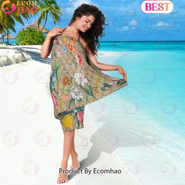 Gucci Sarong Floral Logo Pattern Special Edition - Ecomhao Store