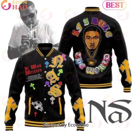 PREMIUM Rapper Nas Baseball Jacket - Ecomhao Store