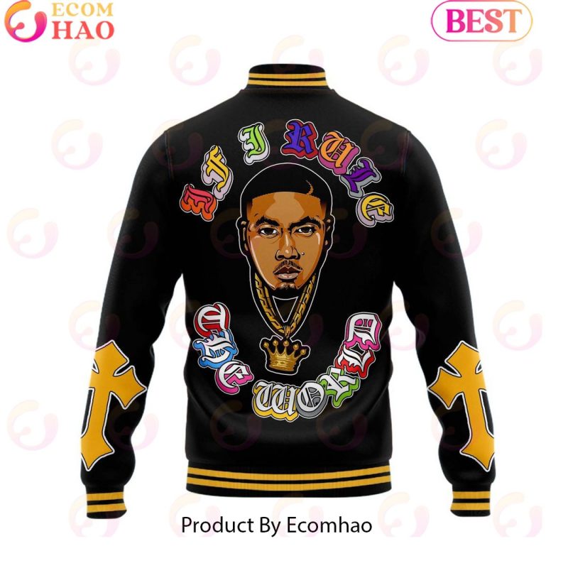 PREMIUM Rapper Nas Baseball Jacket - Ecomhao Store