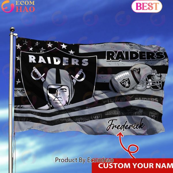 Oakland Raiders Custom Flag 3x5ft For This Season - Ecomhao Store