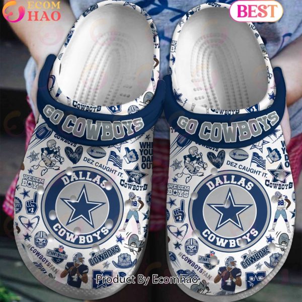 Go Cowboys - Dallas Cowboys Crocs - Ecomhao Store