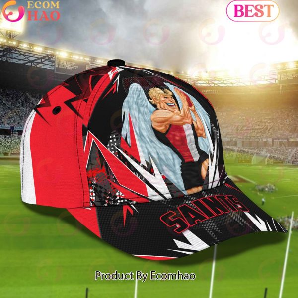 AFL St Kilda Saints Mascot Cap - Ecomhao Store AFL St Kilda Saints Mascot Cap - Ecomhao Store