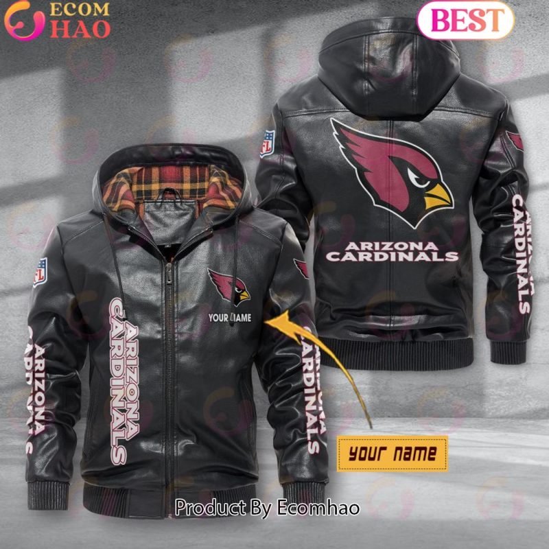 Arizona Cardinals NFL Leather Jacket 2023 - Ecomhao Store