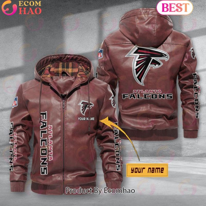 Atlanta Falcons NFL Leather Jacket 2023 - Ecomhao Store