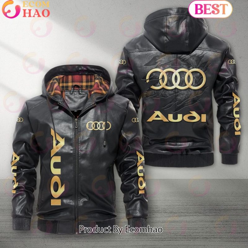 Audi Car New Leather Jacket 2023 - Ecomhao Store
