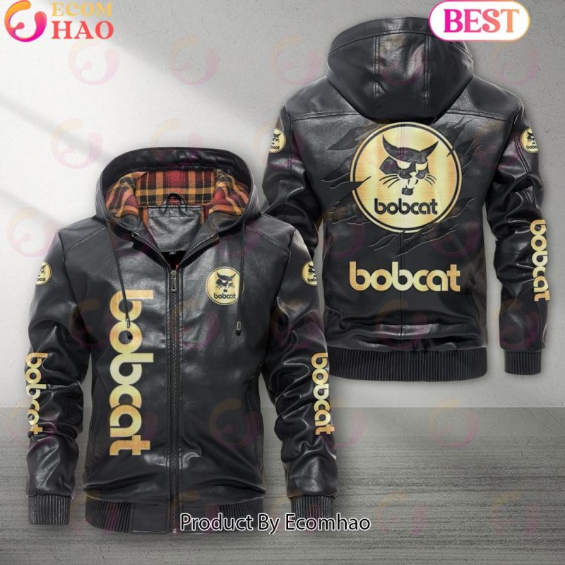 Bobcat Car New Leather Jacket 2023 - Ecomhao Store