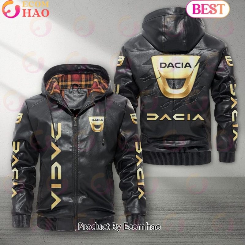 Dacia Car New Leather Jacket 2023 - Ecomhao Store